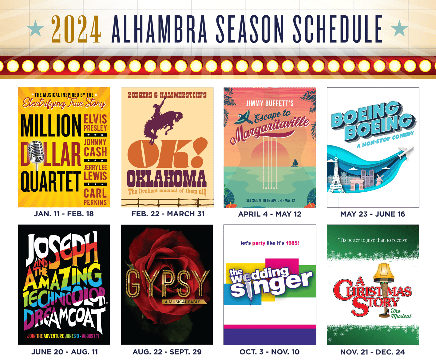 Alhambra Dinner Theatre Nocatee Resident Offer