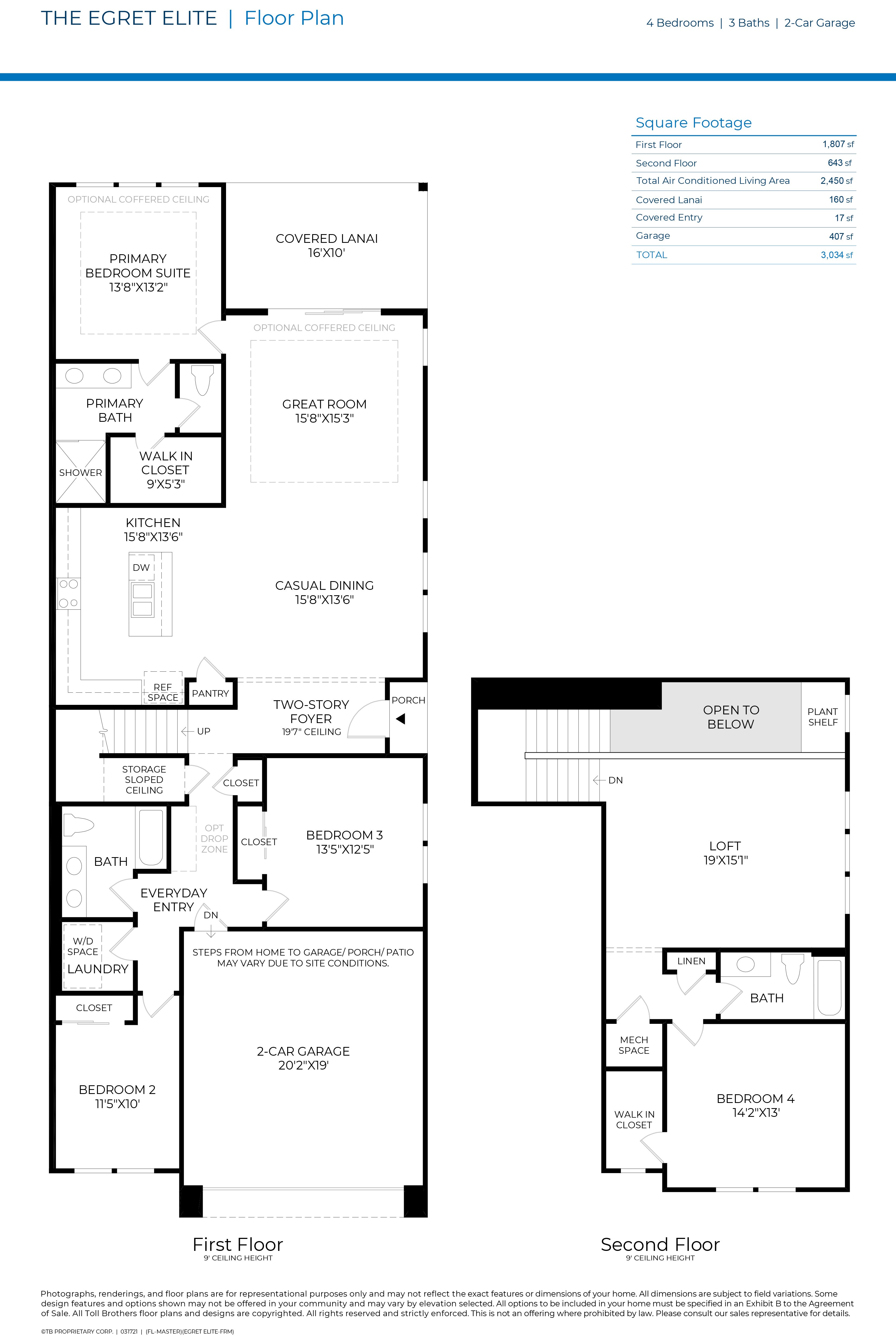 Egret Elite | Floor Plan | Toll | Crosswinds