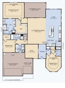 Pinnacle Floor Plan | Del Webb | Nocatee