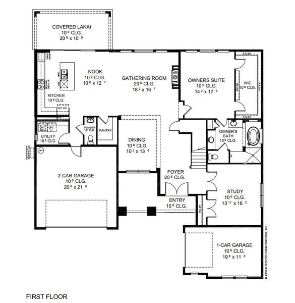 Brooke Floor Plan | ICI | Coral Ridge