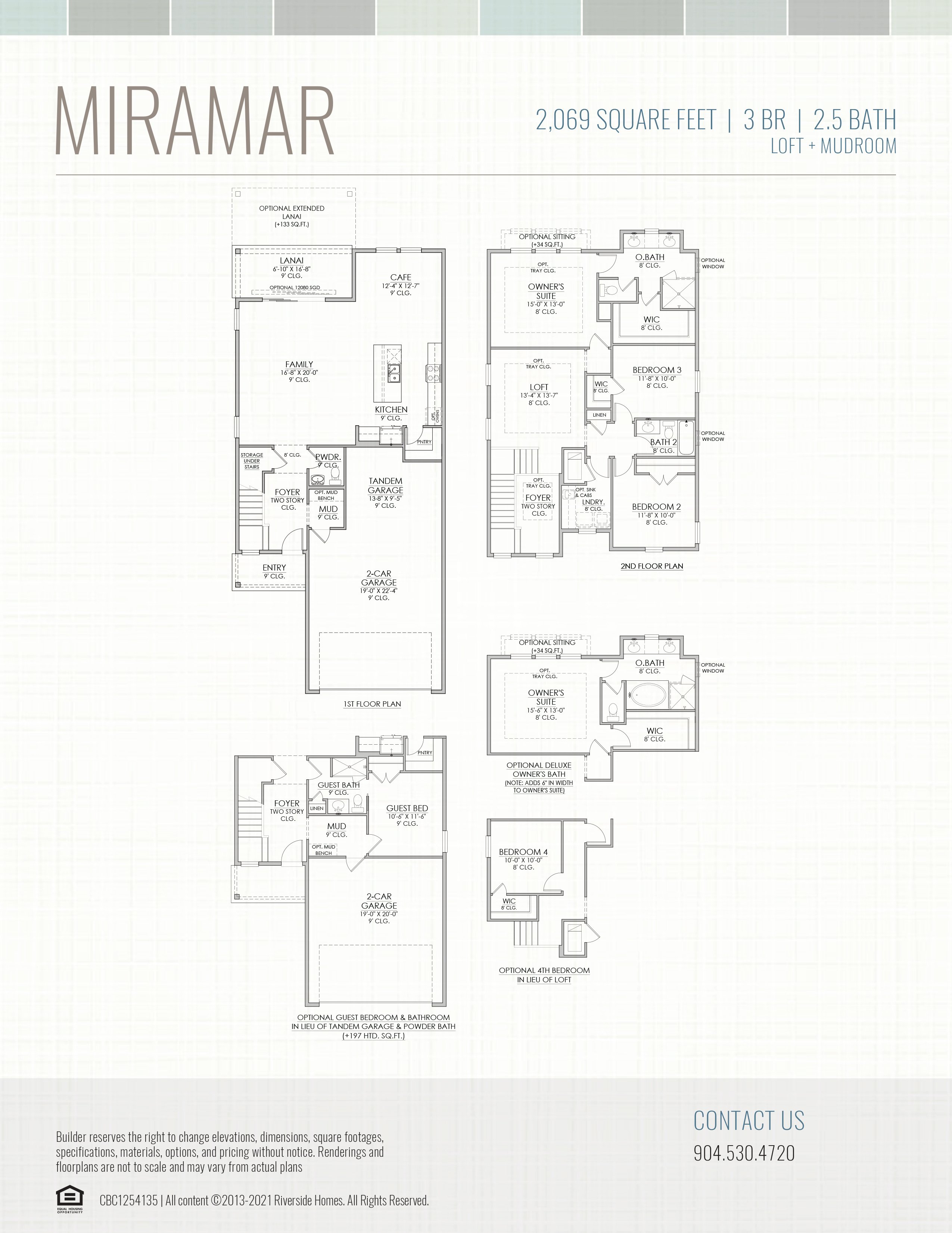 Miramar Floor Plan | Riverside | Crosswinds