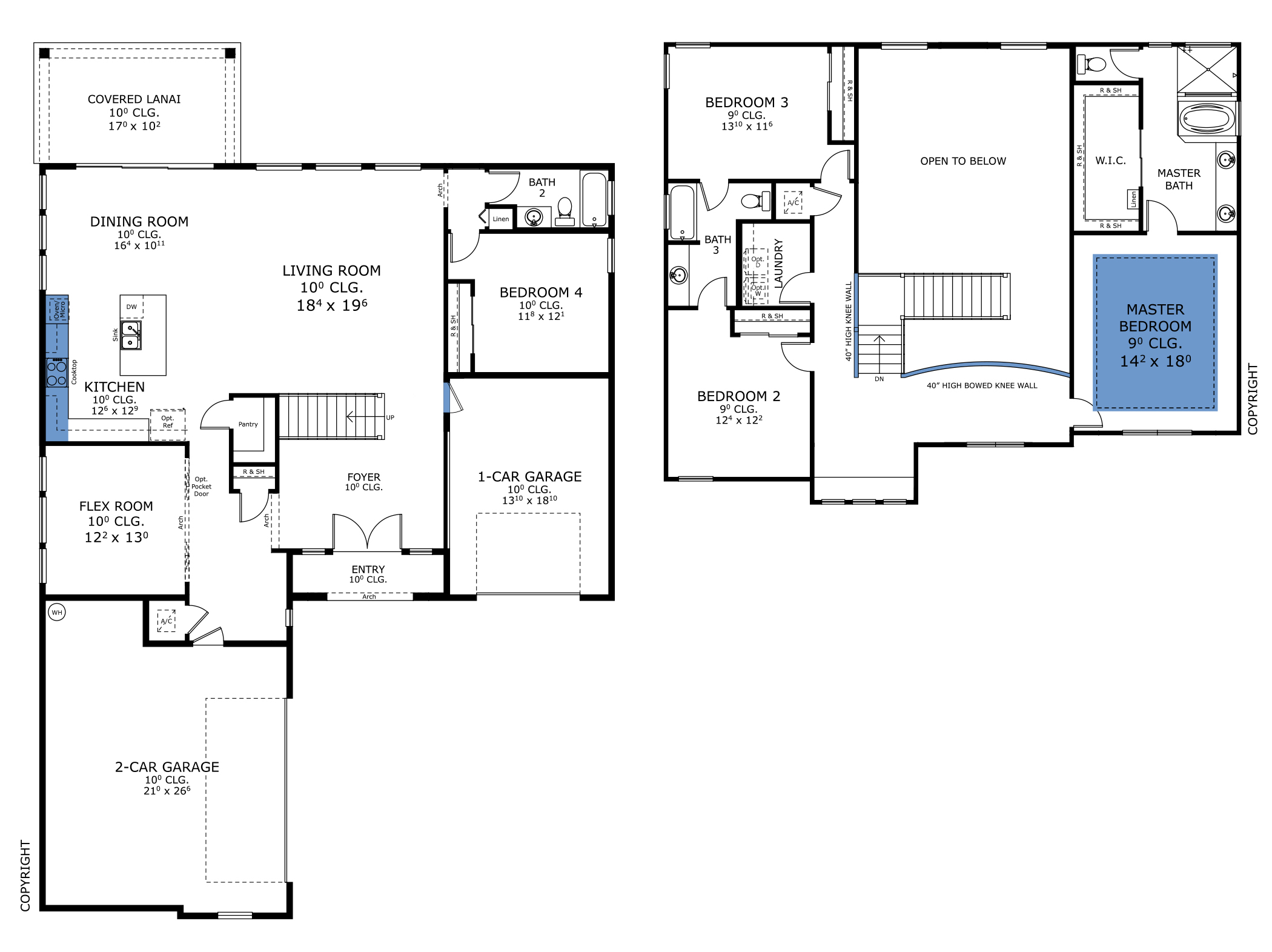 Victoria Floor Plan | ICI Homes| Reflections