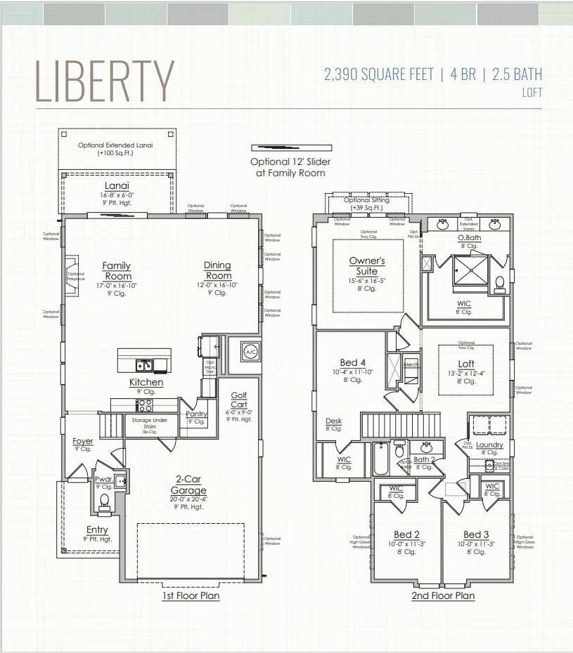 Liberty | Floor Plan | Riverside | Reflections
